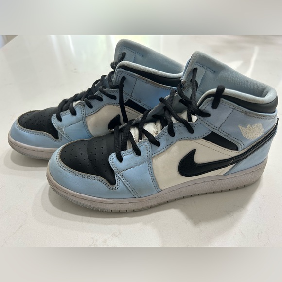 Nike | Shoes | Nike Air Jordan Mid Retro Blue | Poshmark